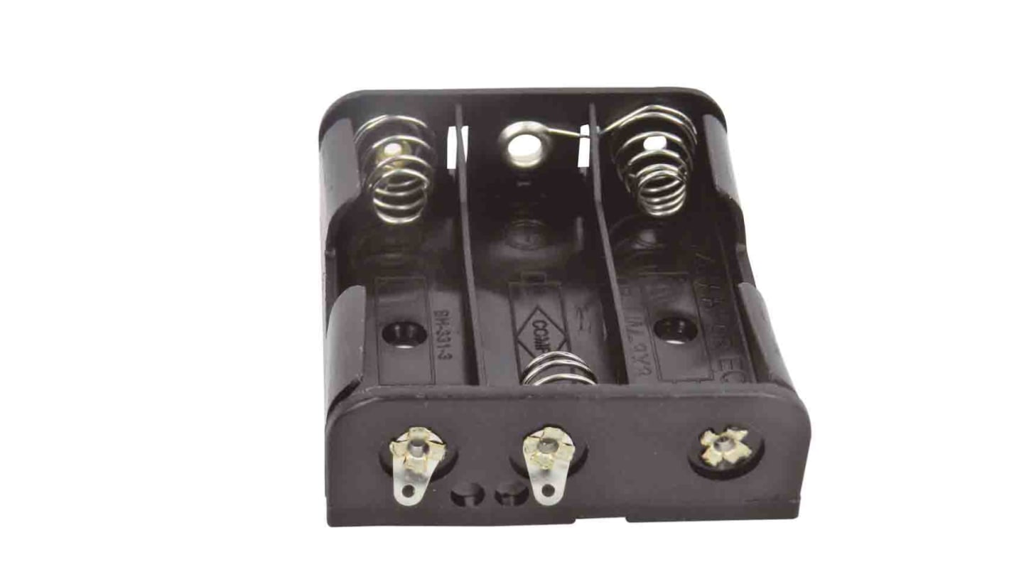 RS PRO AA Battery Holder, Solder Tag Contact | RS