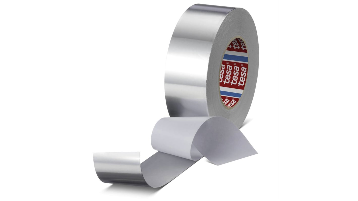 Tesa 60672 Conductive Aluminium Tape, 50mm x 50m | RS