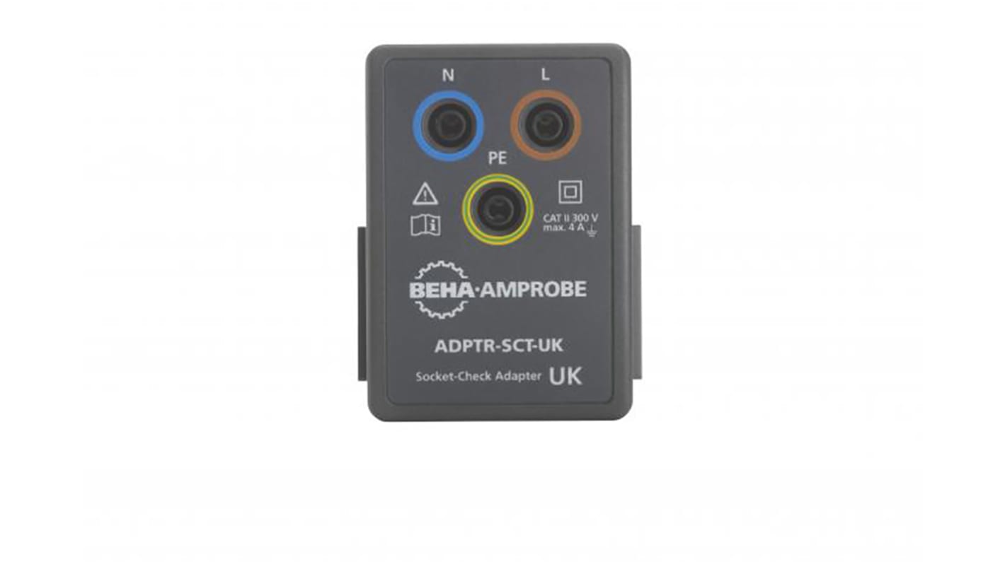 Beha-Amprobe ADPTR-SCT-UK Socket Check Adapter, For Use With ...