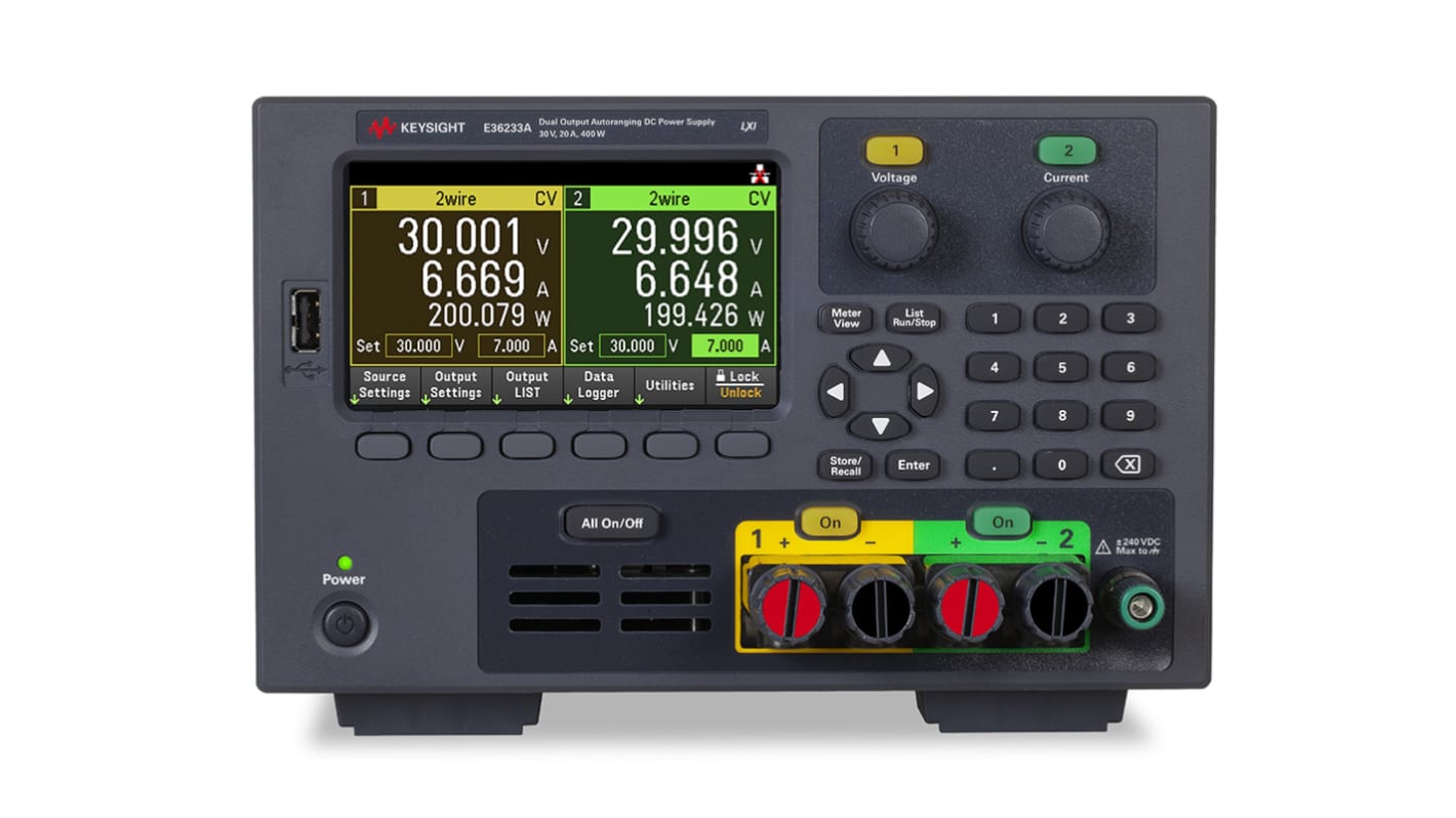 E36233A | Keysight Technologies E36200 Series Digital Bench Power ...