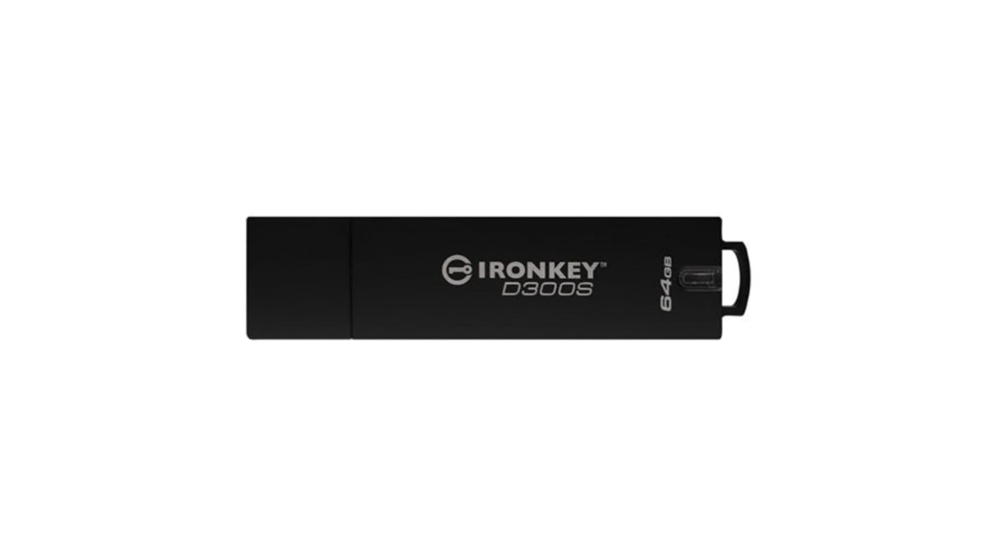 IKD300S/64GB | Kingston Ironkey D300 64 GB USB 3.1 USB Stick | RS