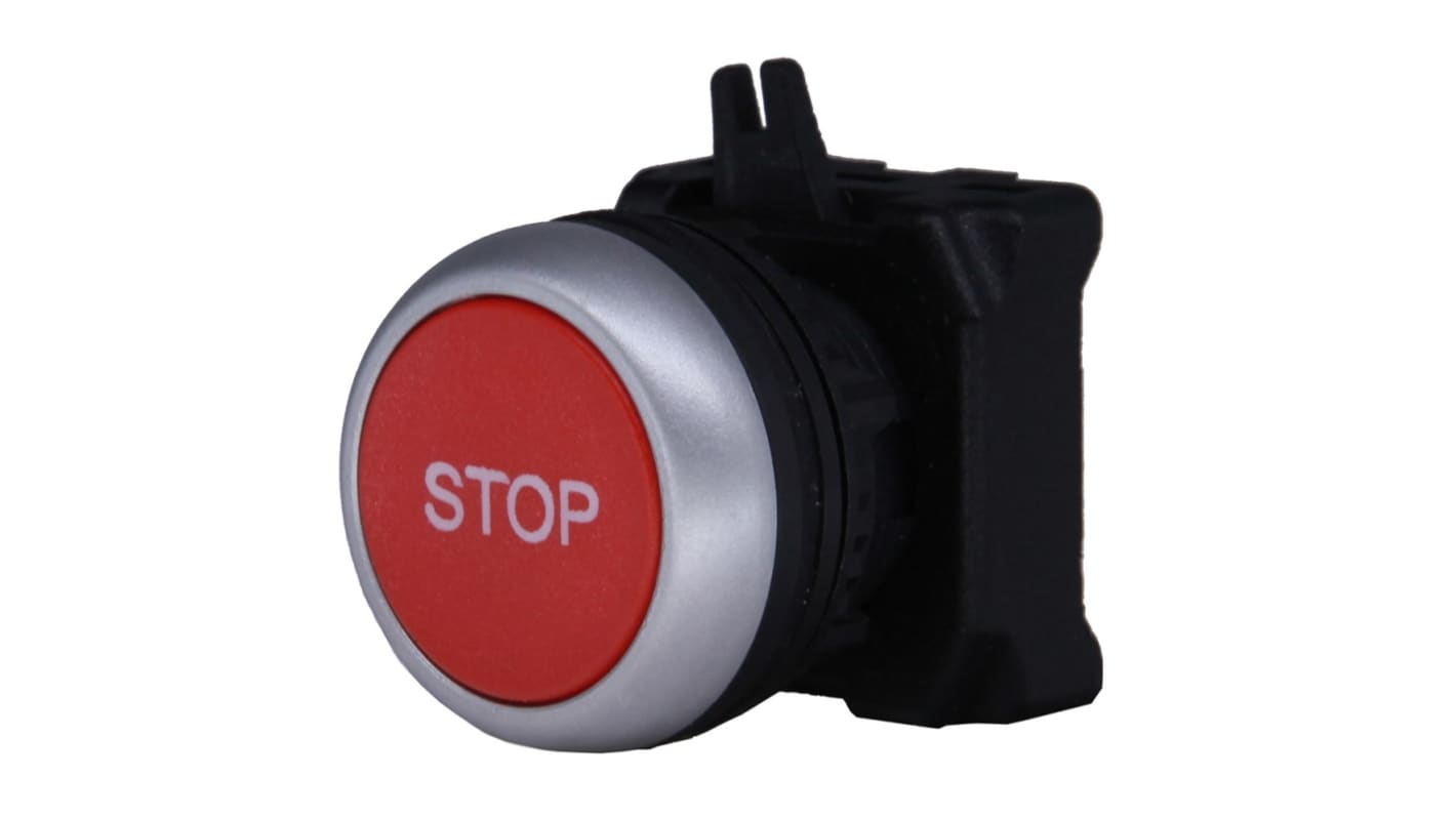 RS PRO Red Spring Return Push Button Head, 22mm Cutout, IP65 | RS