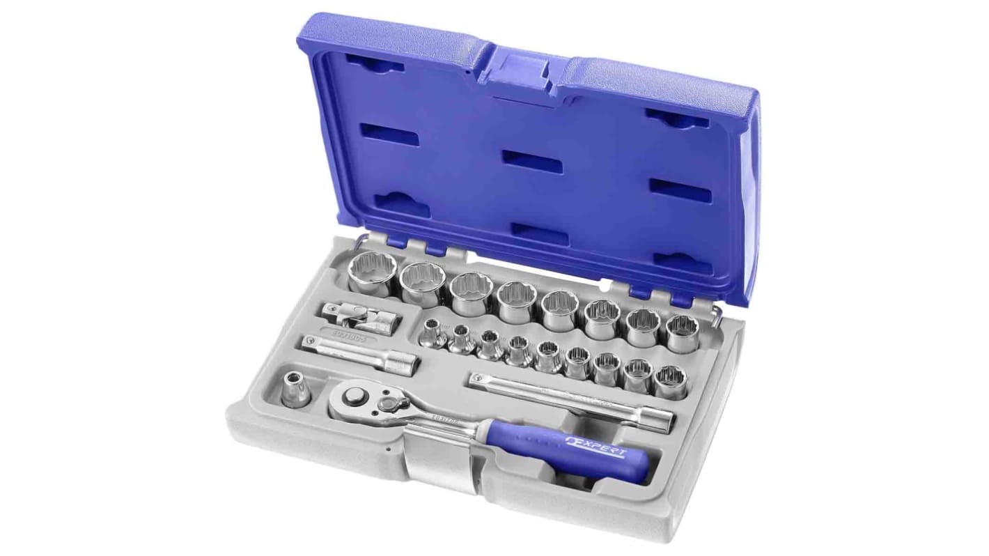 E031805 | Expert by Facom 22-Piece Metric 3/8 in Standard Socket Set ...