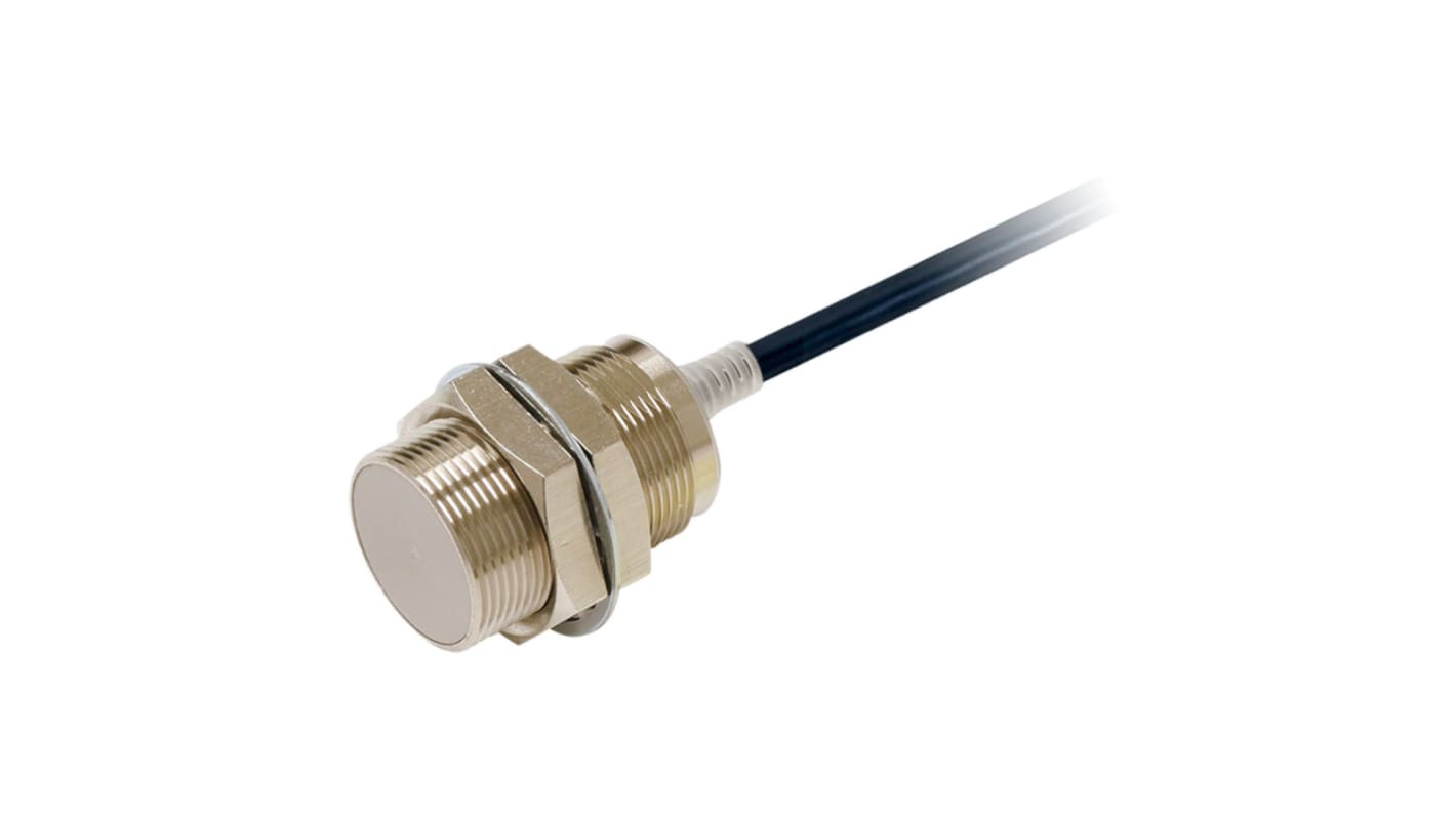 E2E-X15B1T30 2M | Omron E2E-NEXT Series Inductive Barrel-Style Proximity Sensor, M30 x 1.5, 15 ...