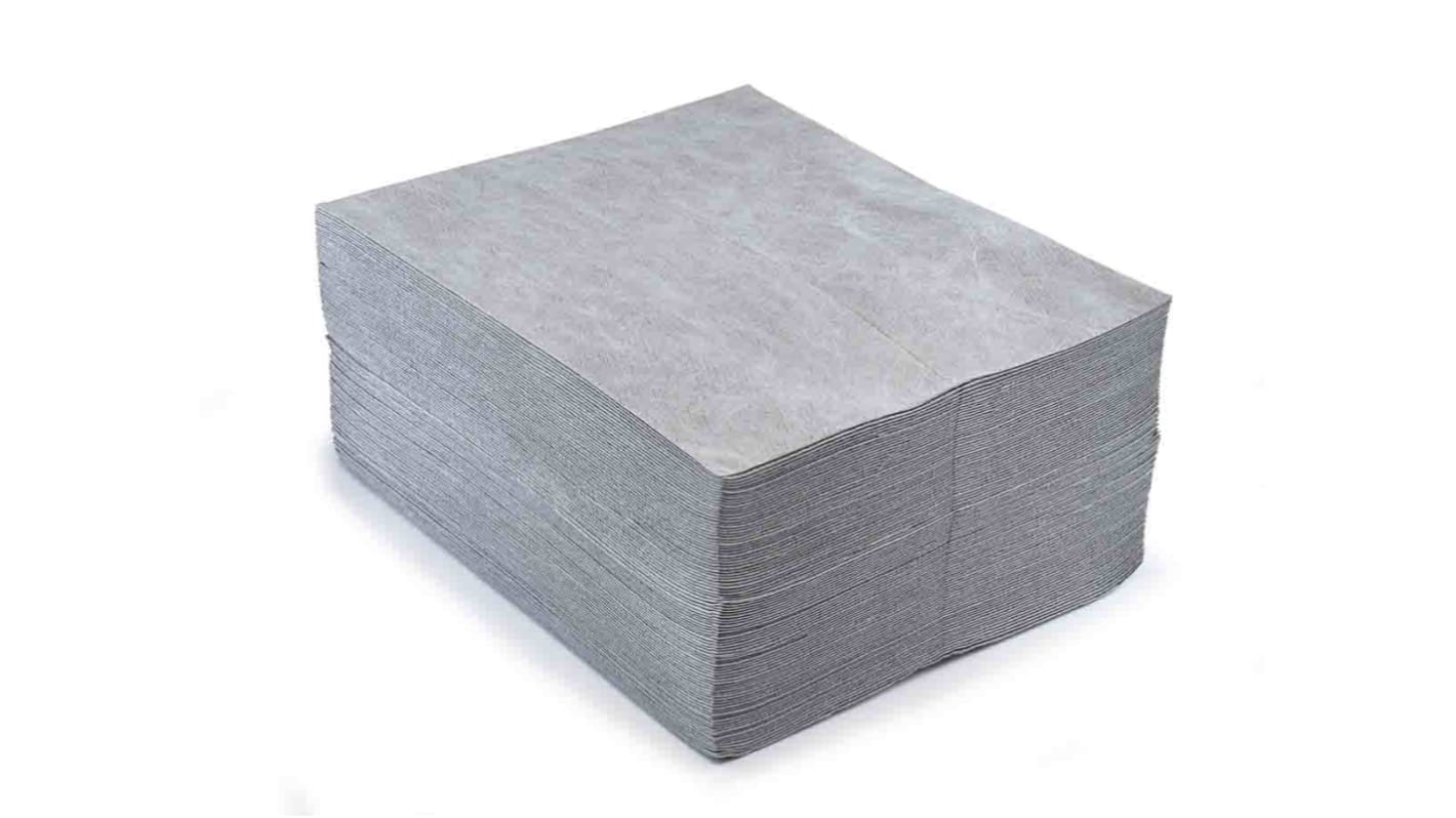 RS PRO Pad Spill Absorbent for Maintenance Use, 60 L Capacity, 100 per ...