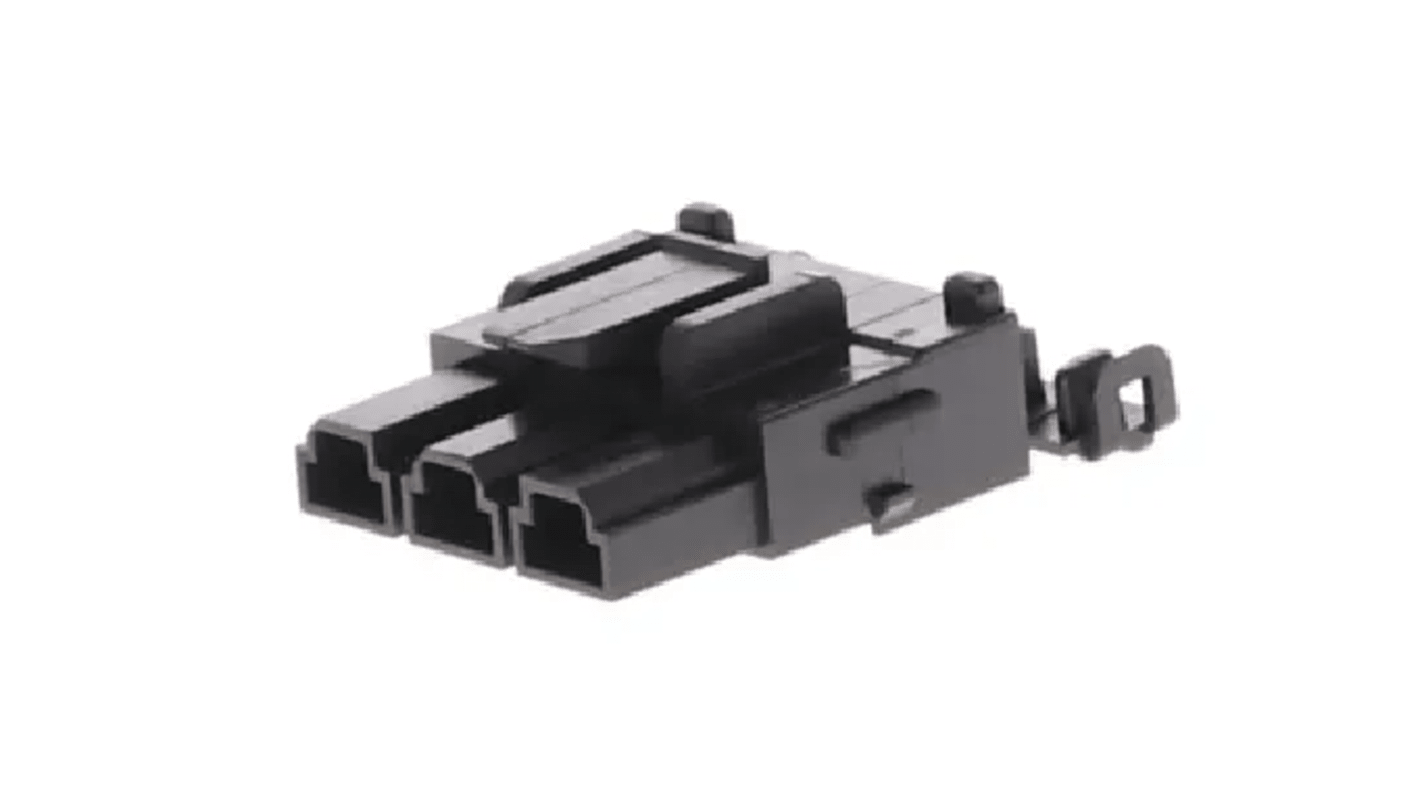 Molex 圧着コネクタハウジング 3極 ピッチ：10mm 2列 42816-0312 | RS