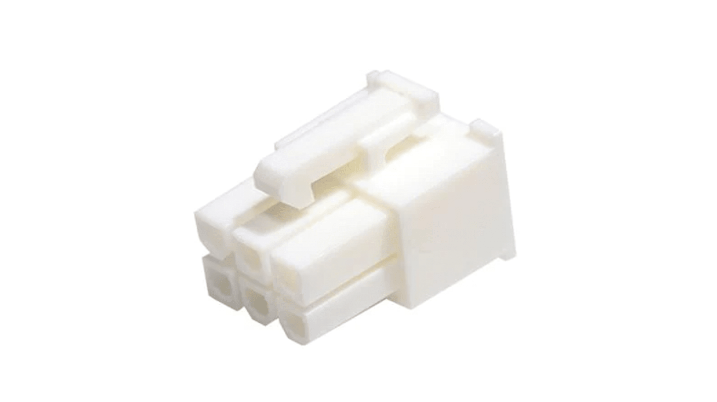 39-01-2065 | Molex, Mini-Fit Female Crimp Connector Housing, 4.2mm ...