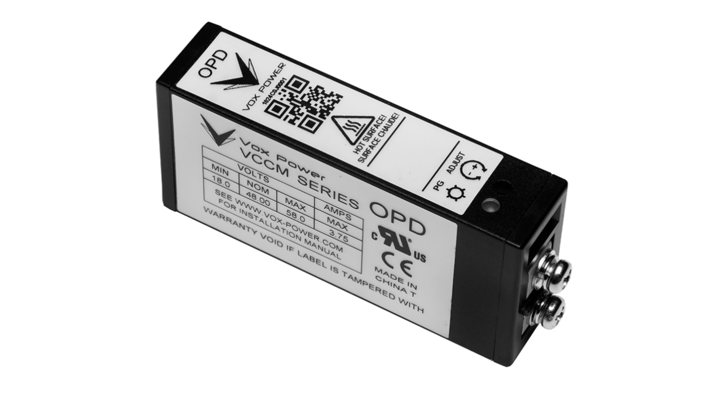 Vox Power Switching Power Supply, OP D, 58V dc, 3.75A, 150W | RS