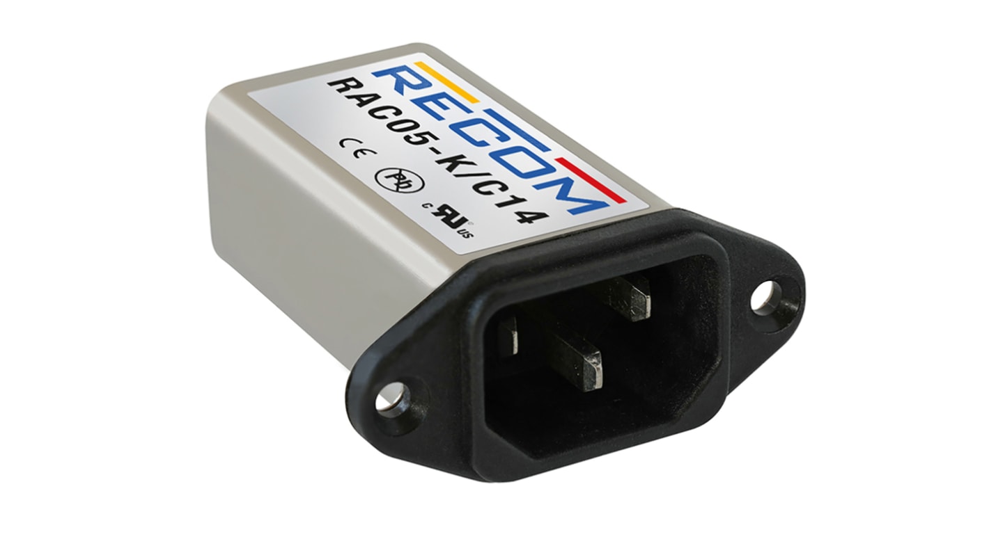 Recom Switching Power Supply, RAC05-05SK/C14, 5V dc, 1A, 5W, 1 Output ...