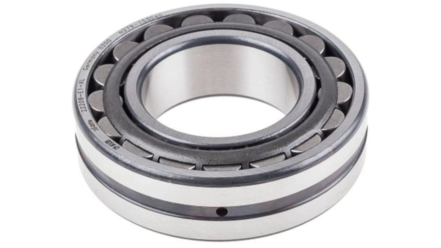 FAG 22209-E1-XL-C3 45mm I.D Spherical Roller Bearing, 85mm O.D | RS