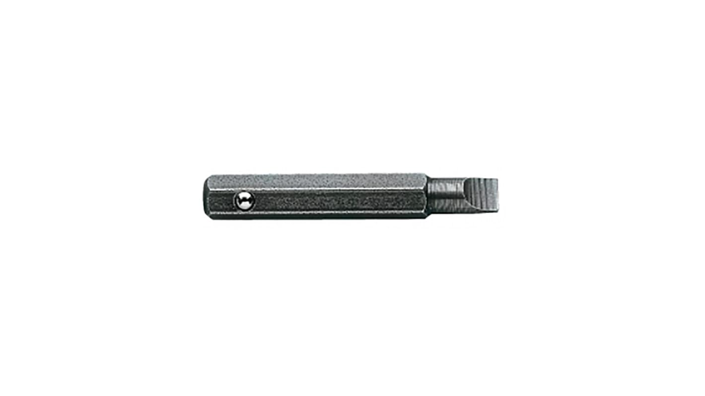 ES.004,5 | Facom Slotted Screwdriver Bit, SL4.5 Tip, 28 mm Overall | RS