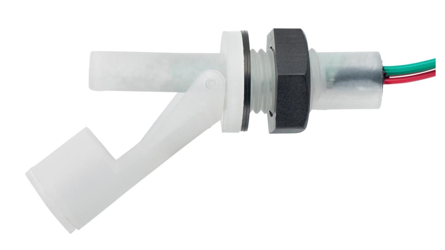 RS PRO Internal Polypropylene Float Switch, Float, 1m Cable, NO/NC ...