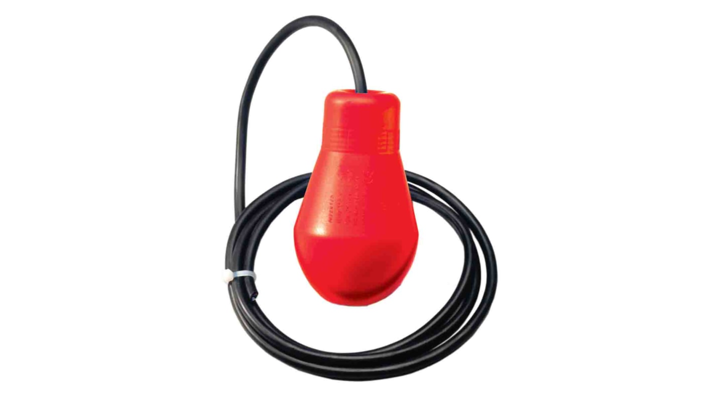 RS PRO External High Density Polyethylene Float Switch, Float, 5m Cable ...