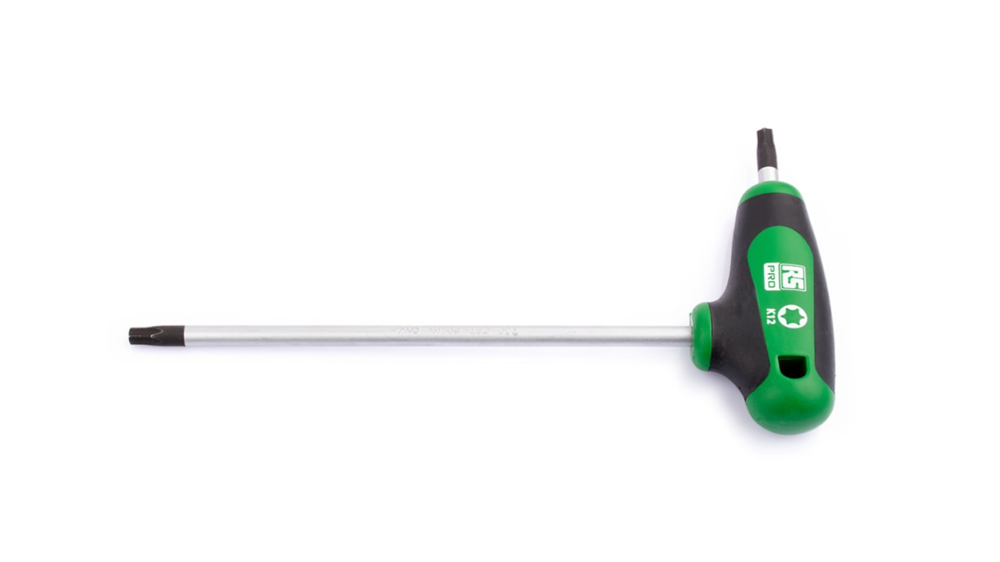 RS PRO 1-Piece Torx Key, T15 Size, T Shape, Long, Short Arm | RS