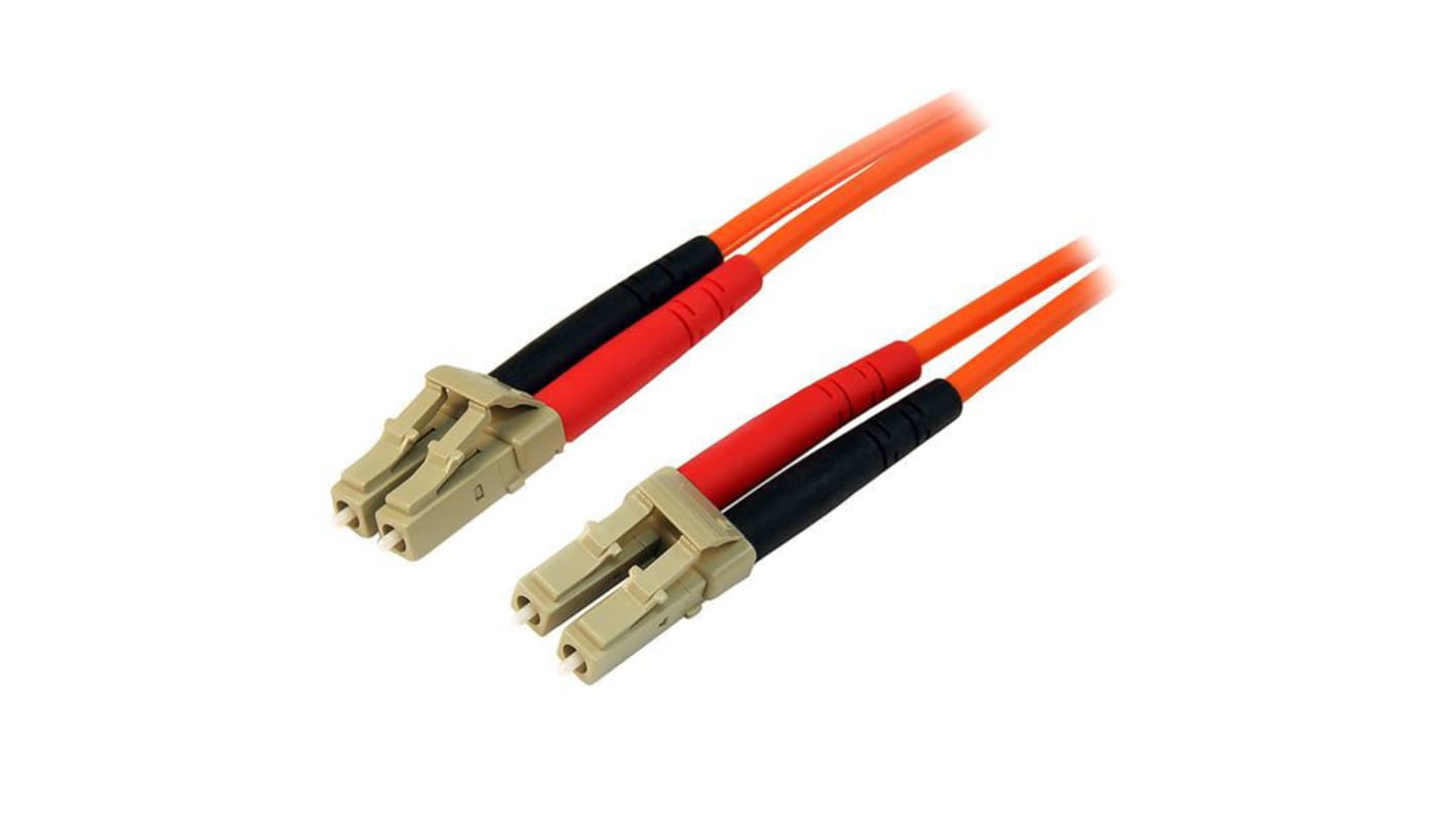 50FIBLCLC5 | StarTech.com LC to LC Duplex Multi Mode OM2 Fibre Optic ...
