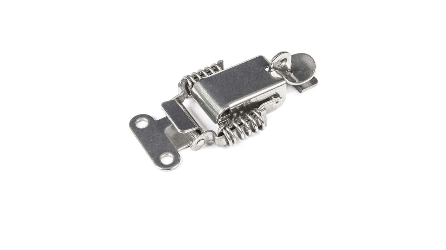 RS PRO Stainless Steel Lockable,Spring Loaded Toggle Latch, 73 x 36 x ...