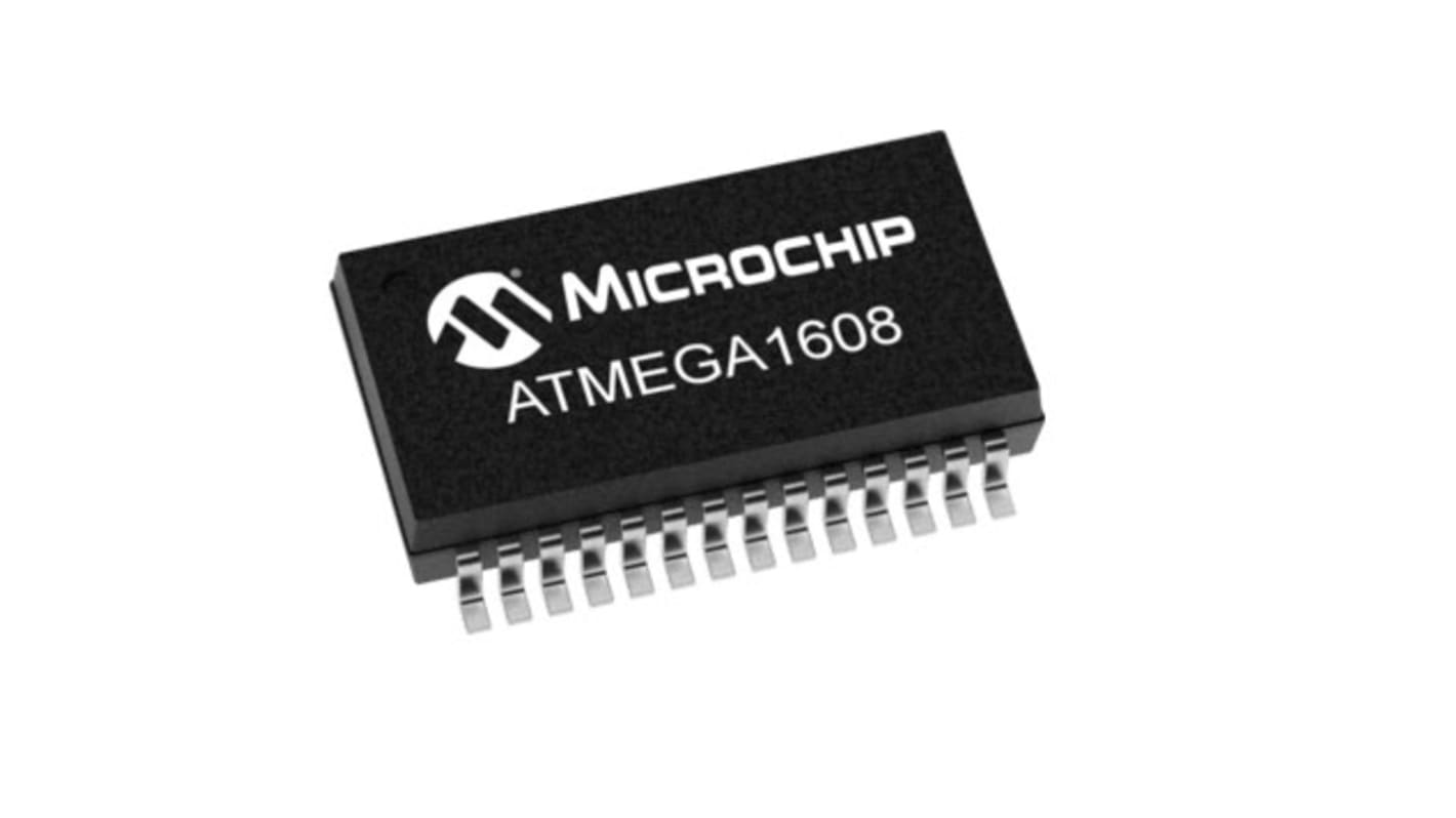 Microchip ATMEGA1608-XF, 8bit Microcontroller, ATmega, 32-Pin SSOP | RS