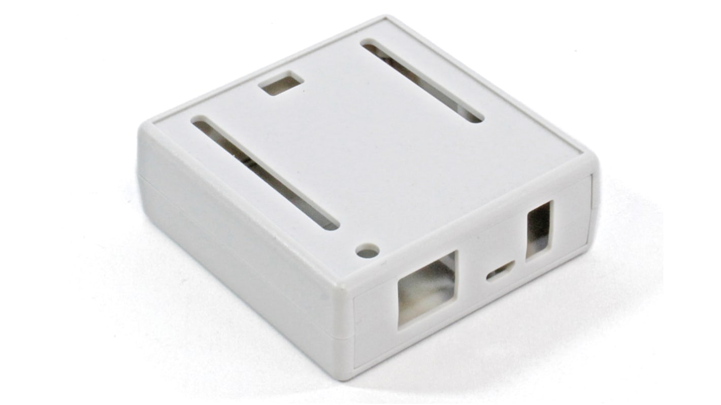 1593HAMARGY | Hammond Light Grey Arduino Case for use with Arduino Leonardo, Arduino M0 Pro ...