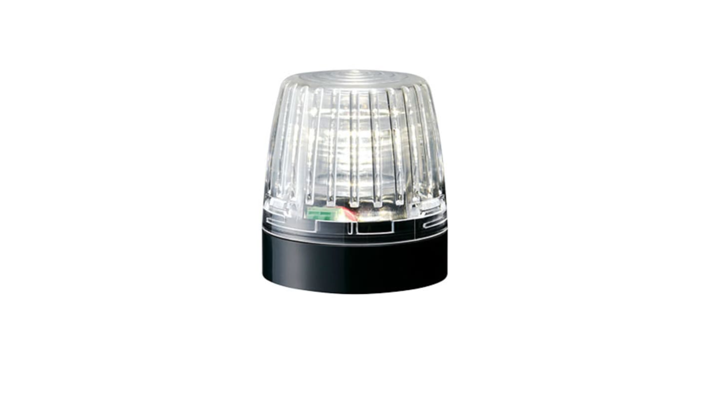 NE-24A-C | Patlite NE-A Series White Steady Beacon, 24 V dc, Surface ...