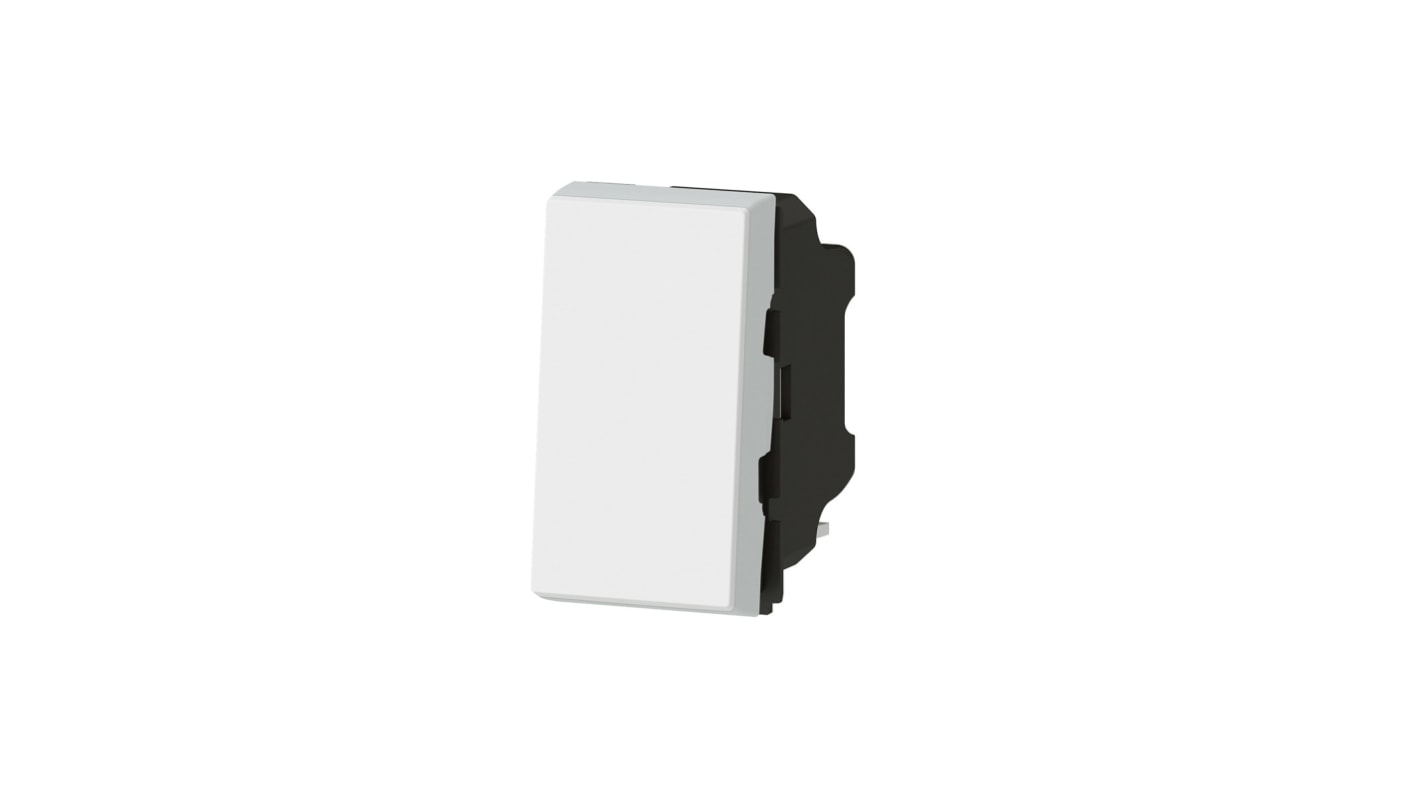 077001L | Legrand 2 Way White Switch Insert Module 10A, Mosaic Series | RS