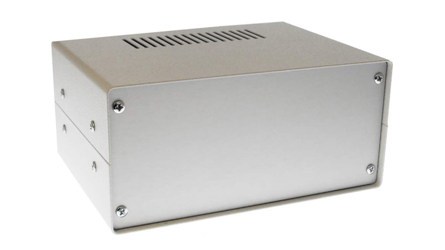 RS PRO Grey Steel Instrument Case, 110 x 150 x 70mm | RS