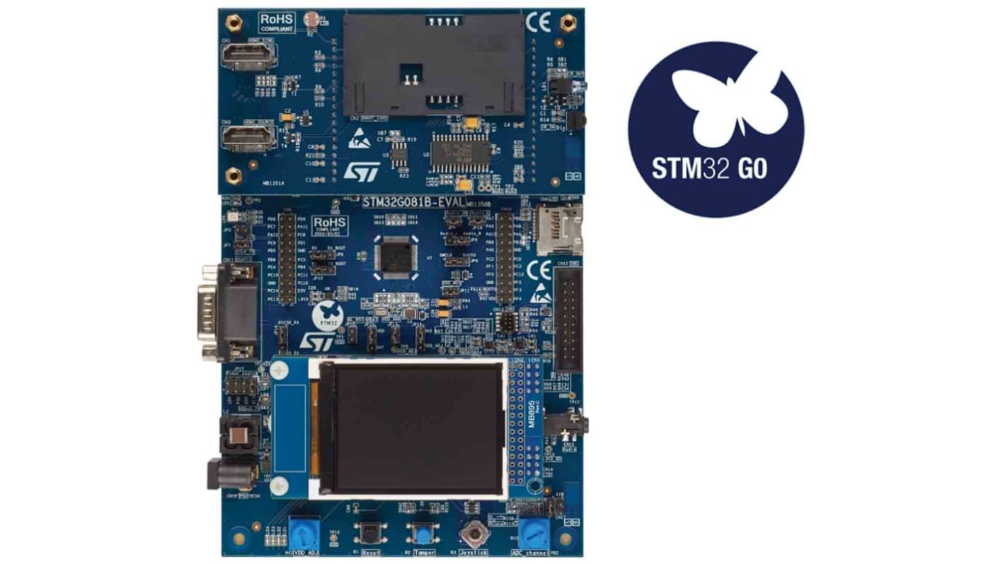 STMicroelectronics Evaluation Board Microcontroller Evaluation Board STM32G081B-EVAL | RS