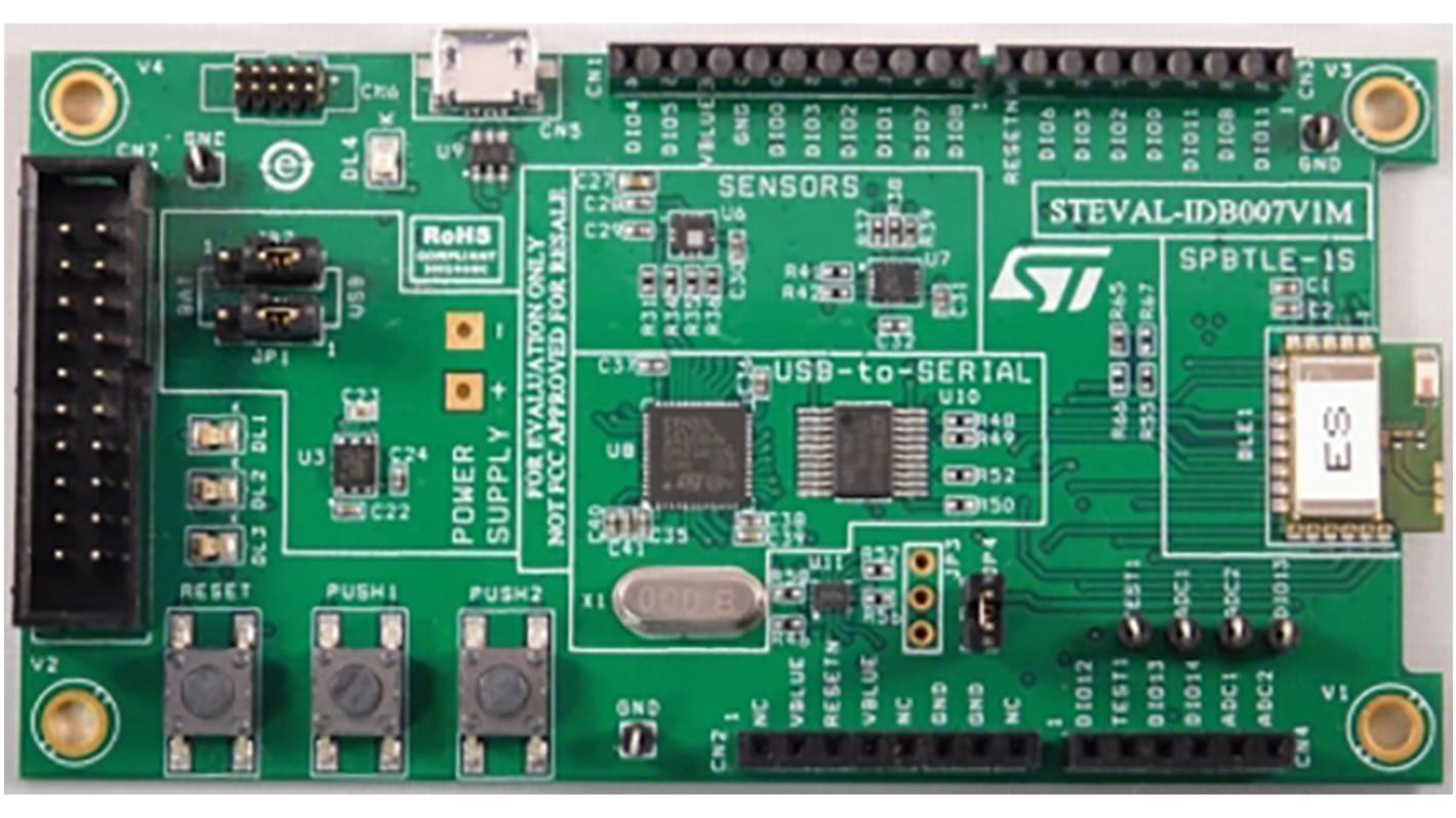 STMicroelectronics Evaluation Platform Based on the SPBTLE-1S Module ...