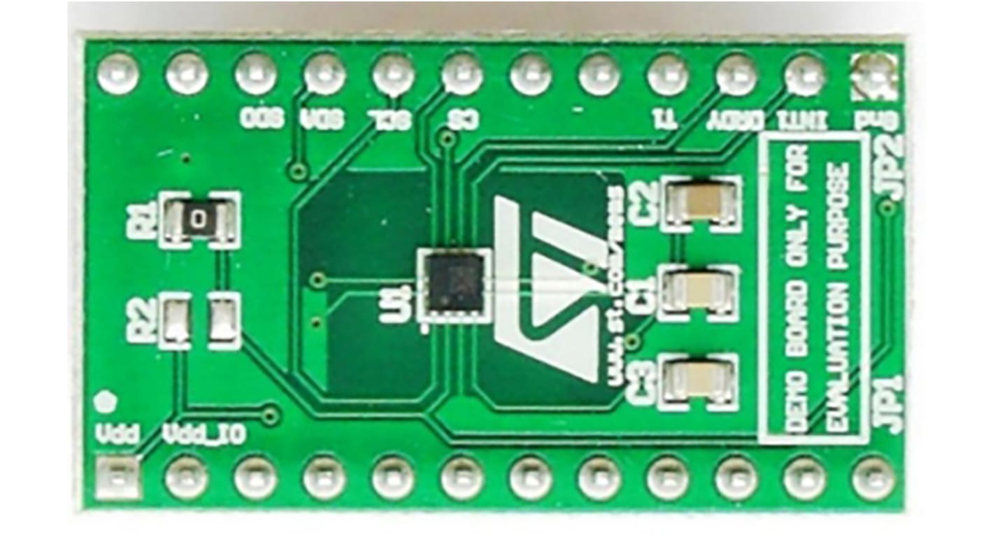 STMicroelectronics LIS3MDL Adapter Board for Standard DIL24 Socketアダプタ ...