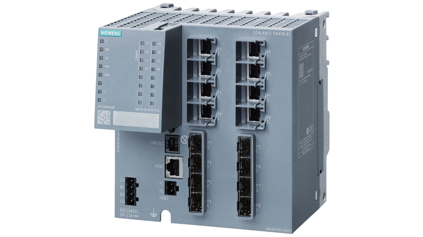 6GK54088GS002AM2 | Siemens 6ES7134 Series PLC I/O Module, 24 V dc | RS