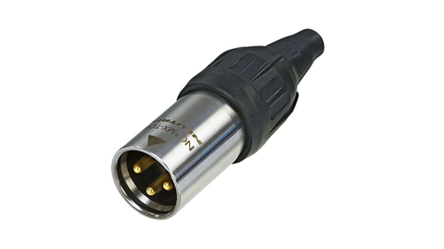 NC3MX-TOP | Neutrik Cable Mount XLR Connector, Male, 50 V | RS