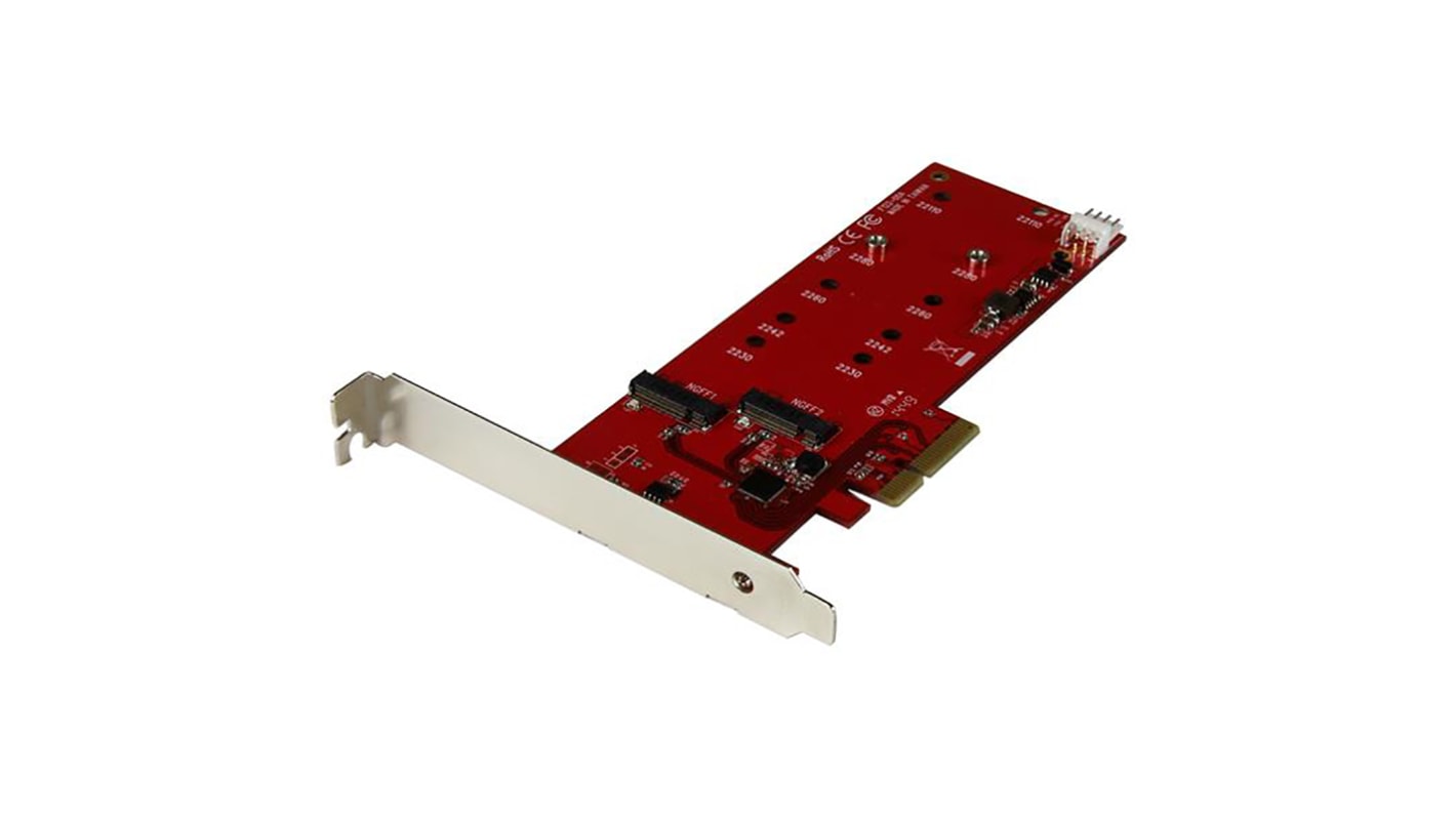 PEX2M2 | StarTech.com 2 port M2 B-key M.2 SATA SSD Controller Card | RS