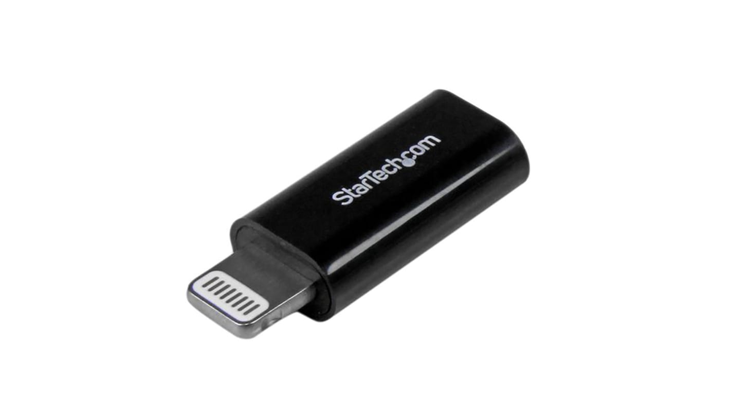 StarTech.com USBケーブル, Micro USB B → Lightning, USBUBLTADPB | RS