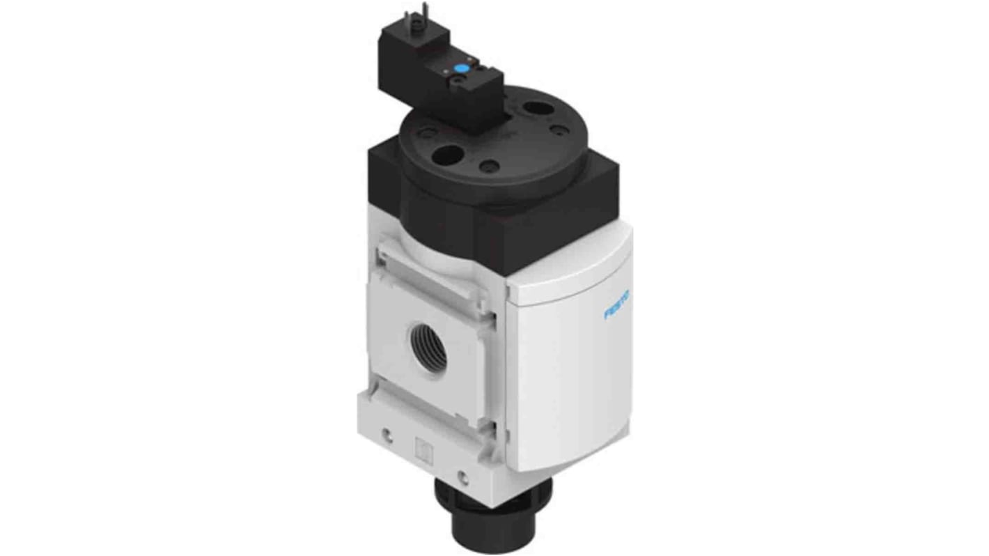 MS6-EE-1/4-10V24 | Festo 3/2 Closed, Monostable Pneumatic Manual ...