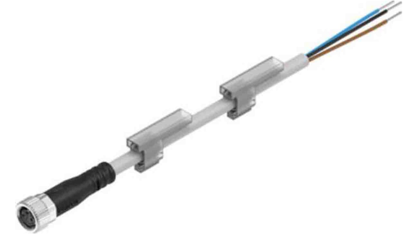 NEBU-M8G3-E-5-LE3 | Festo Plug Connector, NEBU Series | RS