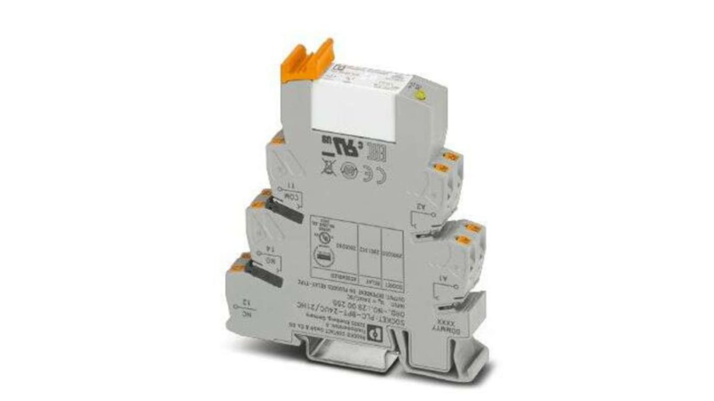 2900293 | Phoenix Contact PLC Series Interface Relay, DIN Rail Mount ...