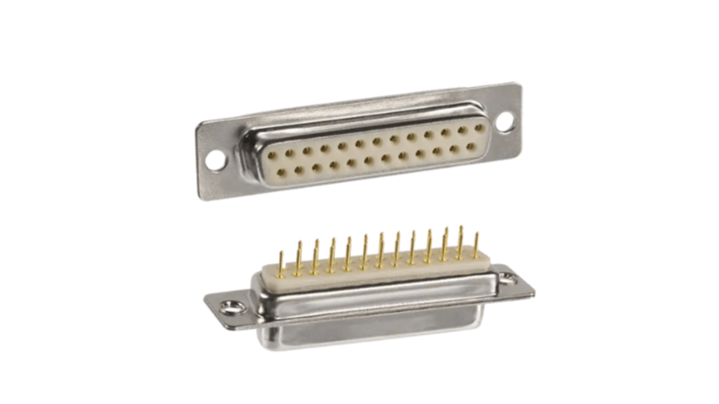 172-E25-213R001 | Norcomp 172 25 Way Panel Mount D-sub Connector Socket ...