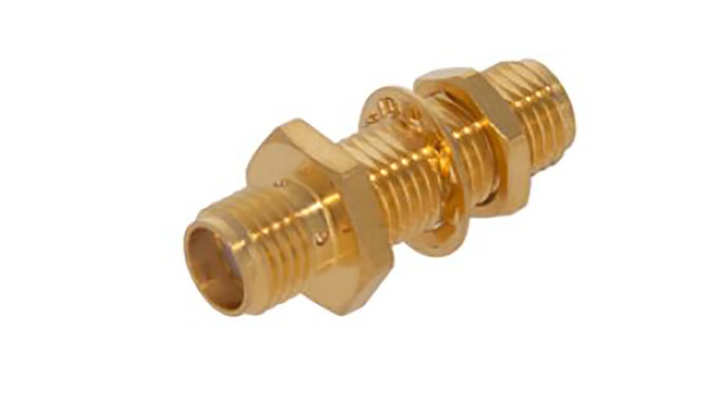 34_SMA-50-0-1/111_UE | Huber+Suhner Straight 50Ω Coaxial Adapter SMA ...