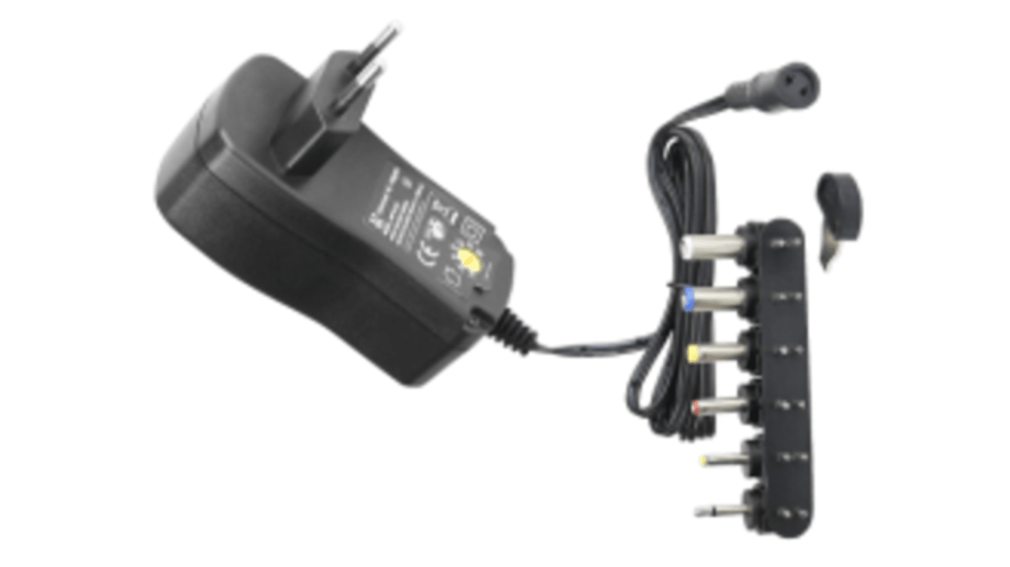RS PRO 4.5W Plug-In AC/DC Adapter 3V dc Output, 1.5A Output | RS