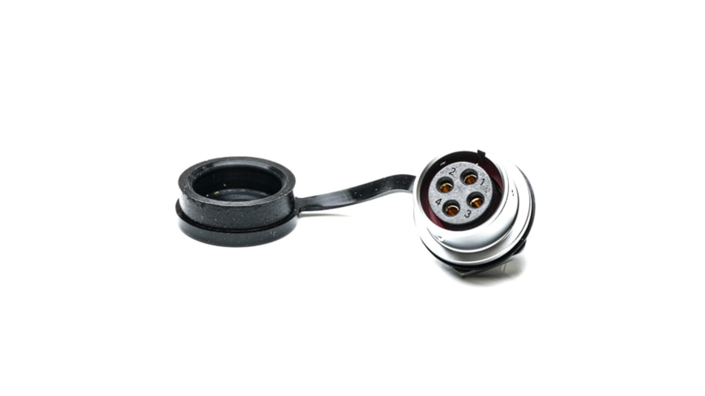 RS PRO Circular Connector, 4 Contacts, Panel Mount, M20 Connector ...