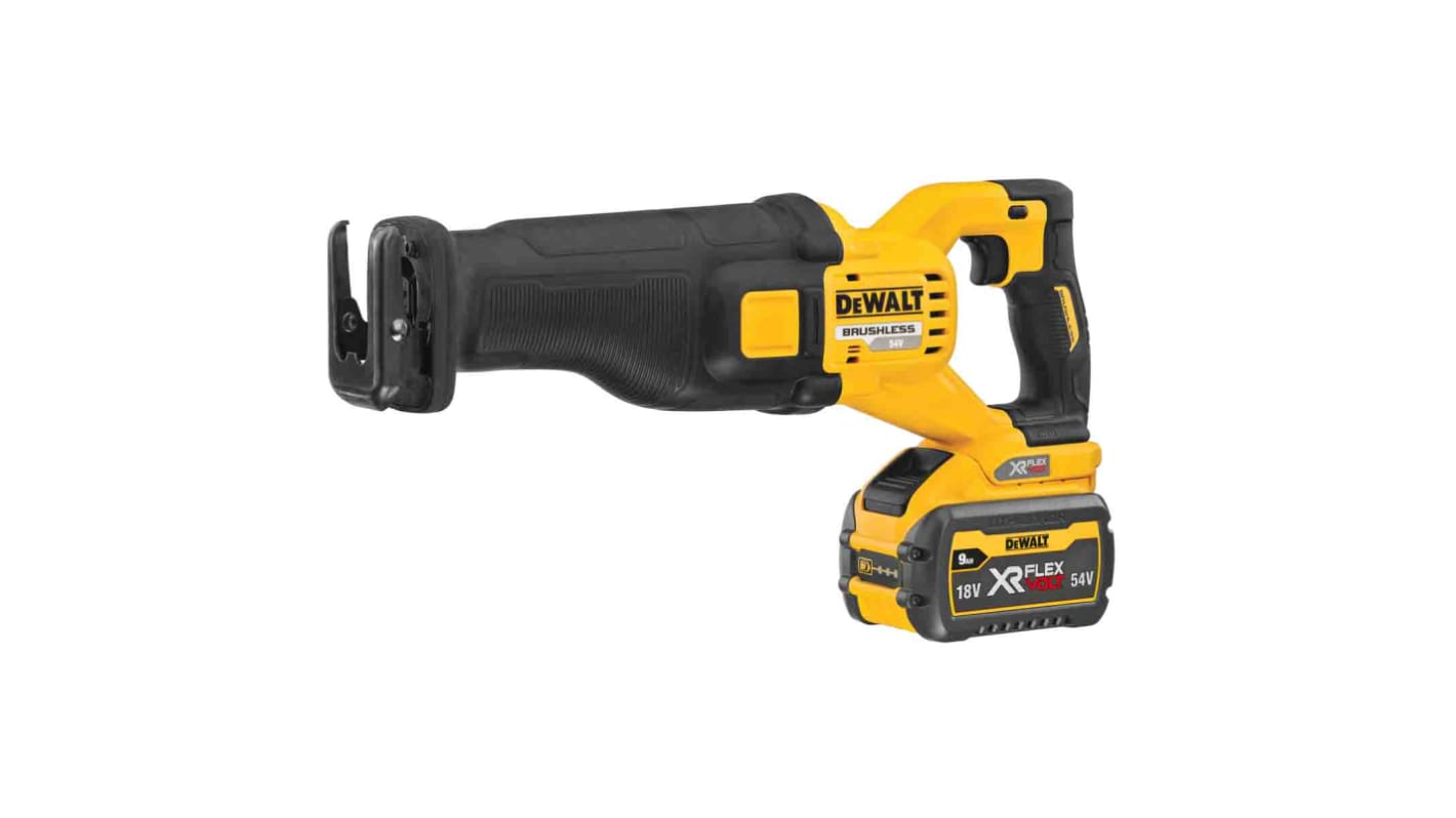 DeWALT XR FLEXVOLT DCS389X2-GB Cordless Reciprocating Saw, 54V | RS