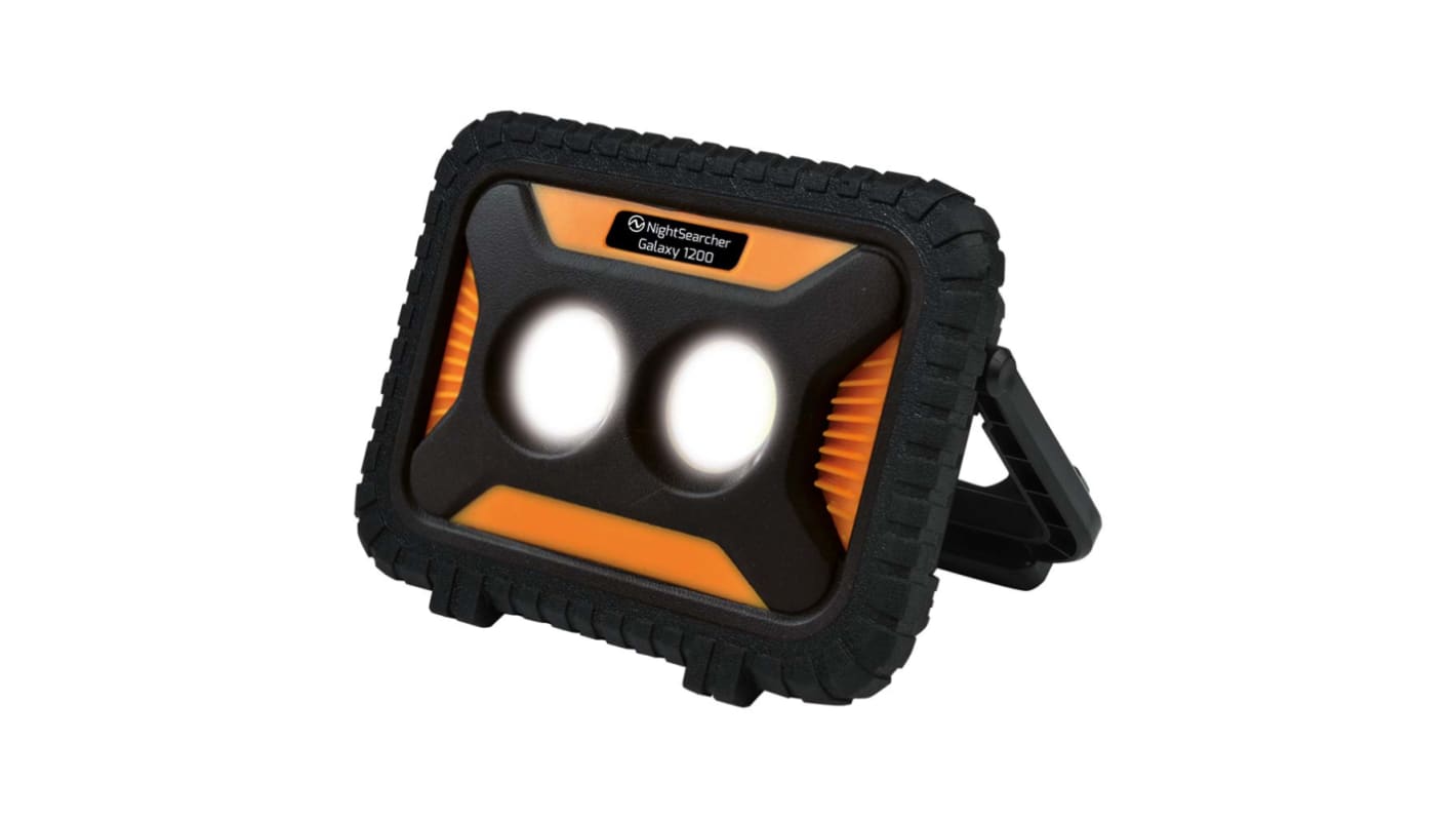 Nightsearcher NSGALAXY1200 Rechargeable LED Work Light, 12 W, 3.7 V ...