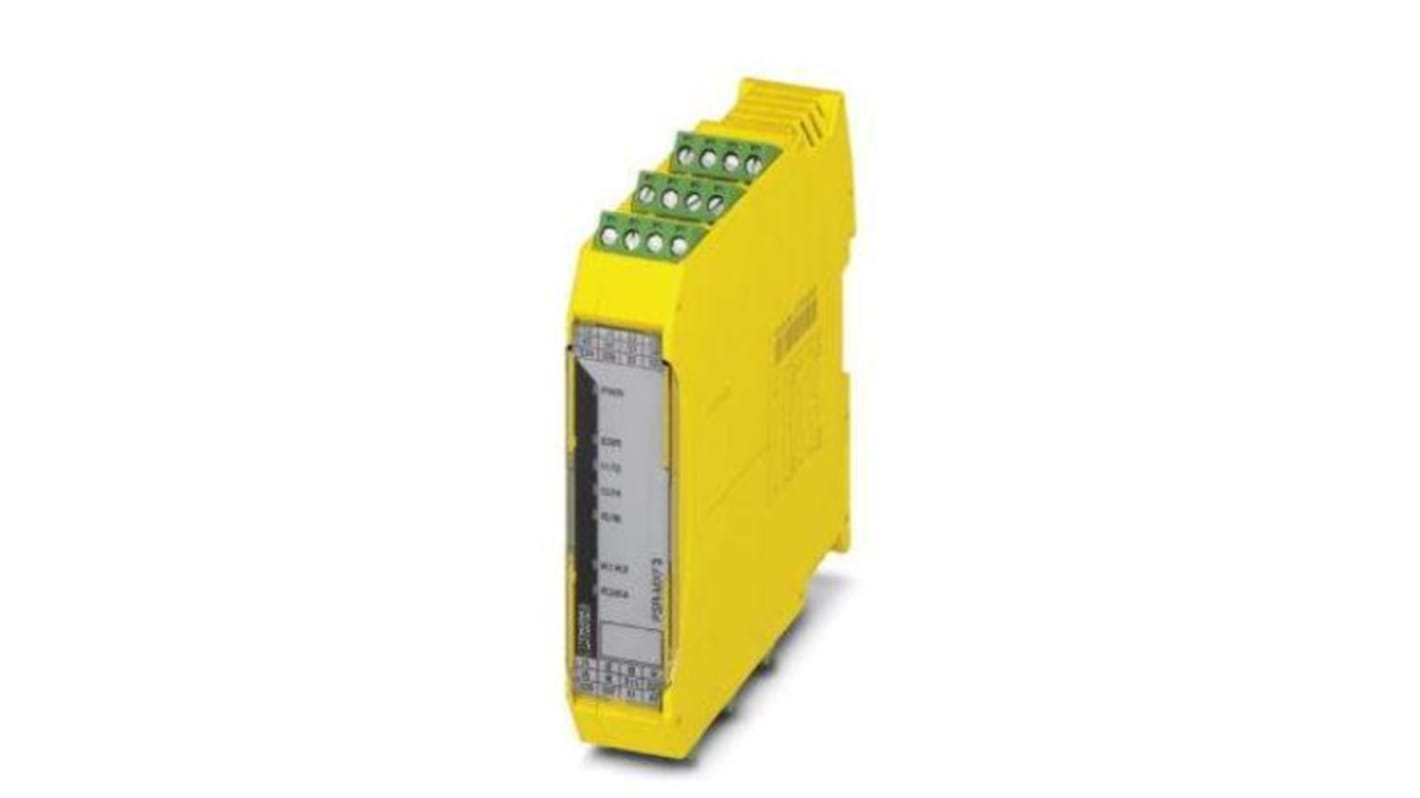 2903257 | Phoenix Contact Dual-Channel Safety Switch Safety Relay, 24V ...