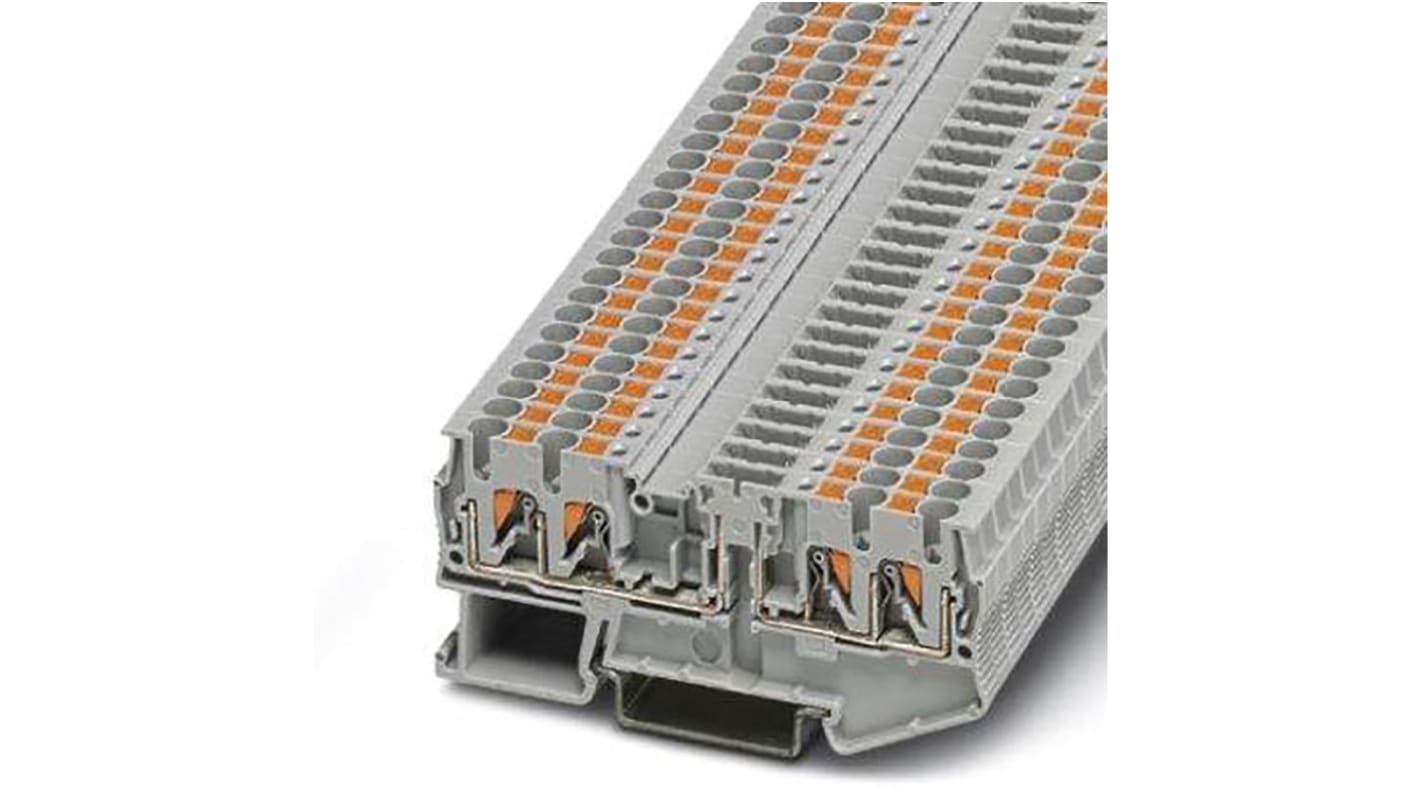 3270094 | Phoenix Contact PTC Series PTC 2,5-QUATTRO-TG Feed Through ...