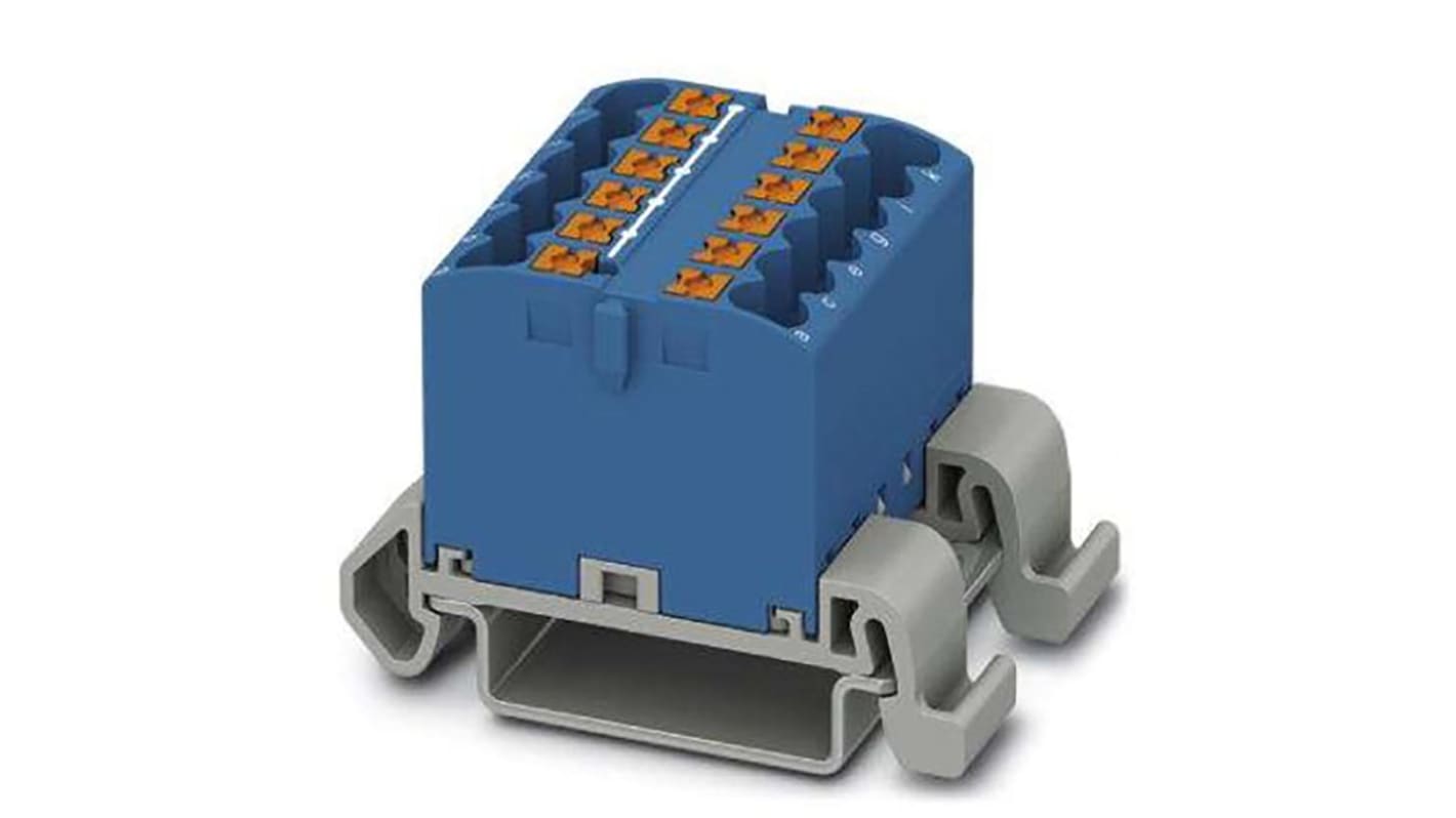 3273156 | Phoenix Contact Distribution Block, 12 Way, 4mm², 24A, 690 V ...