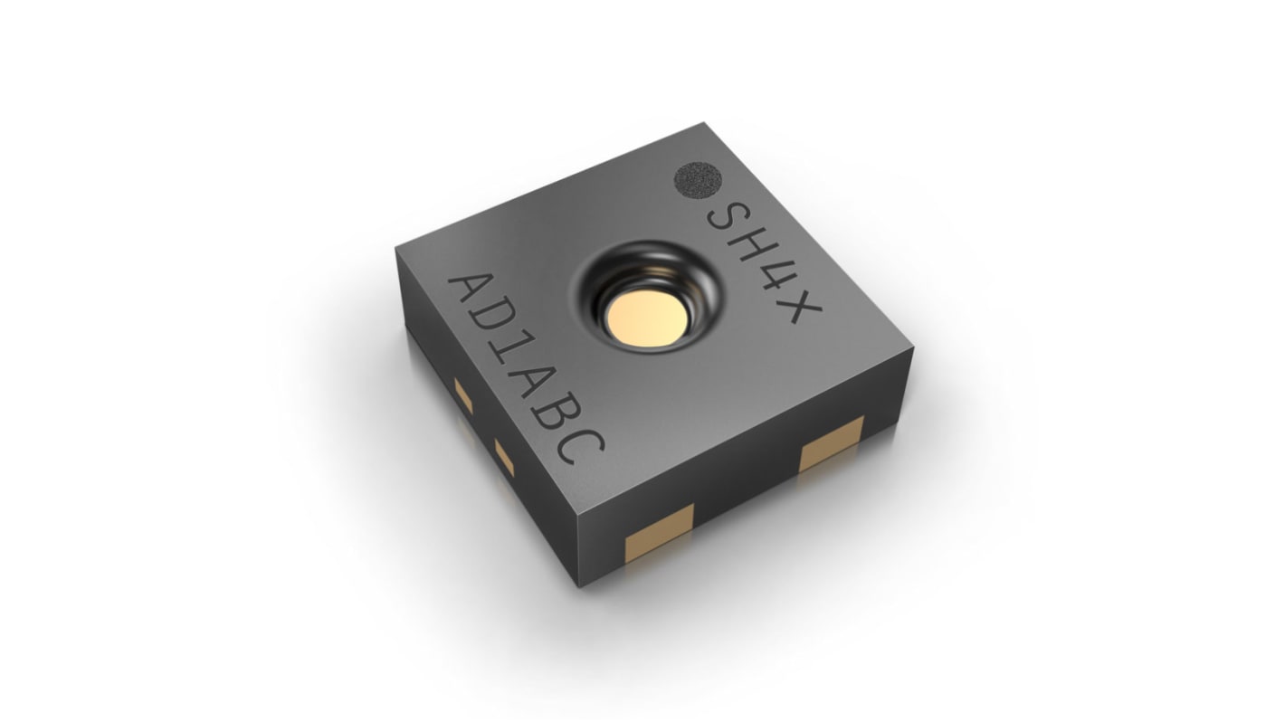 SHT40-AD1B-R2 | Sensirion Temperature & Humidity Sensor, Digital Output, Surface Mount, I2C, ±0. ...