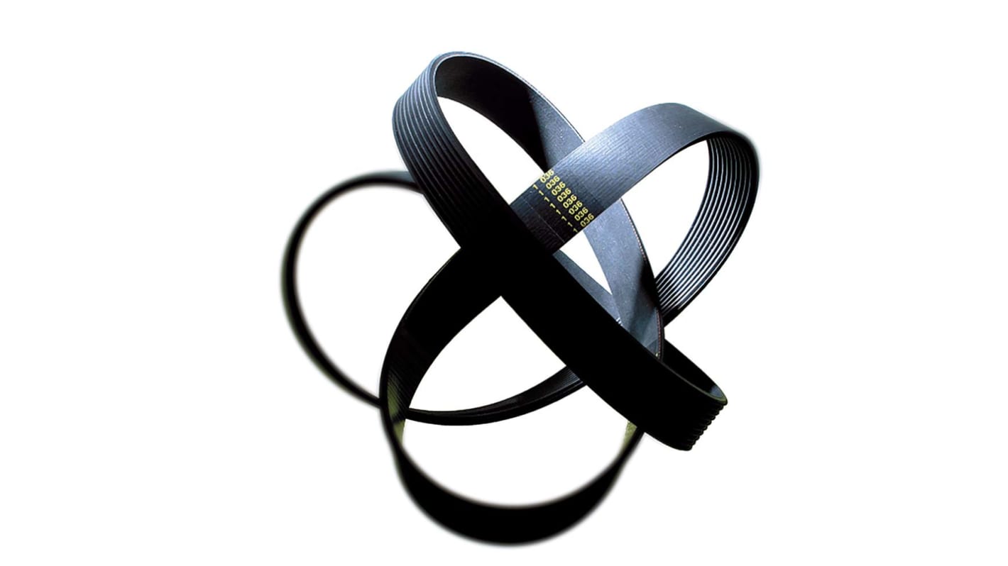 4PJ762/300J | Hutchinson Rubber Poly V PJ Drive Belt, 762mm Length, 9 ...
