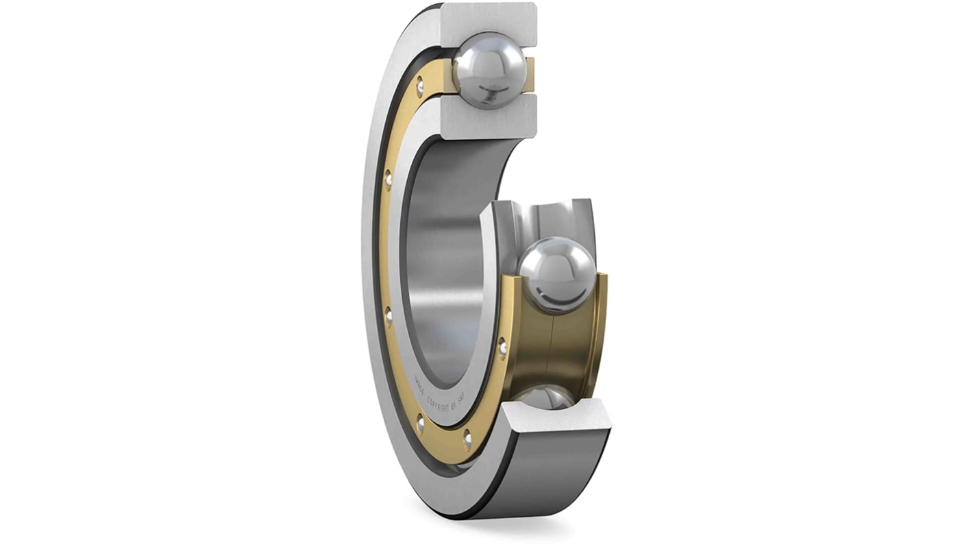 6318 M/C3 | SKF Ball Bearing - Open End Type, 90mm I.D, 190mm O.D | RS