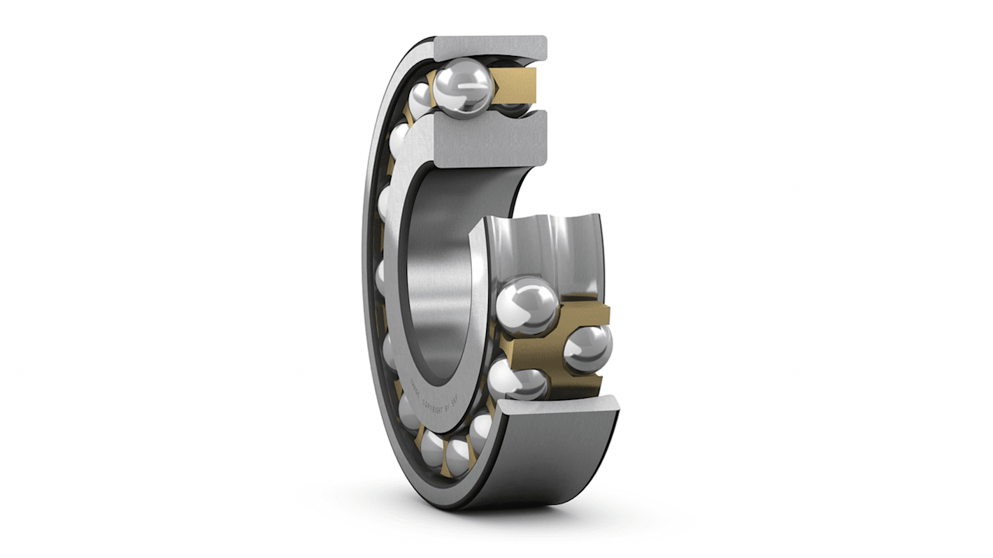 SKF 2304 M Self Aligning Ball Bearing- Open Type 20mm I.D, 52mm O.D | RS