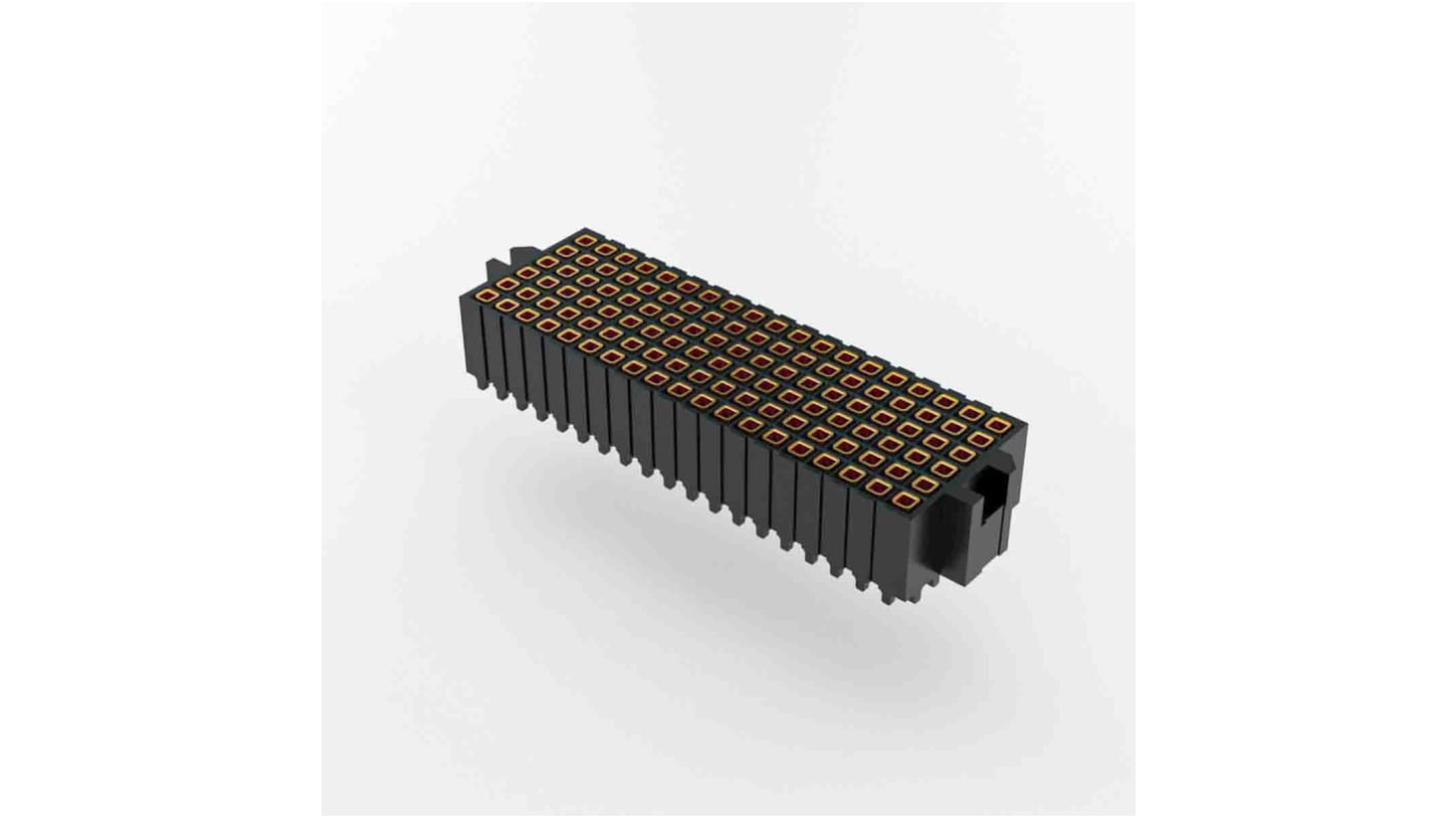 ASP-189983-01 | Samtec ASP Series Straight PCB Socket, 114-Contact, 6 ...
