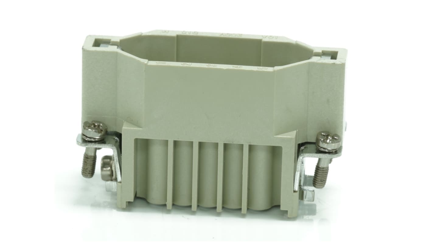 RS PRO Heavy Duty Power Connector Insert, 10A, Male, 15 Contacts | RS